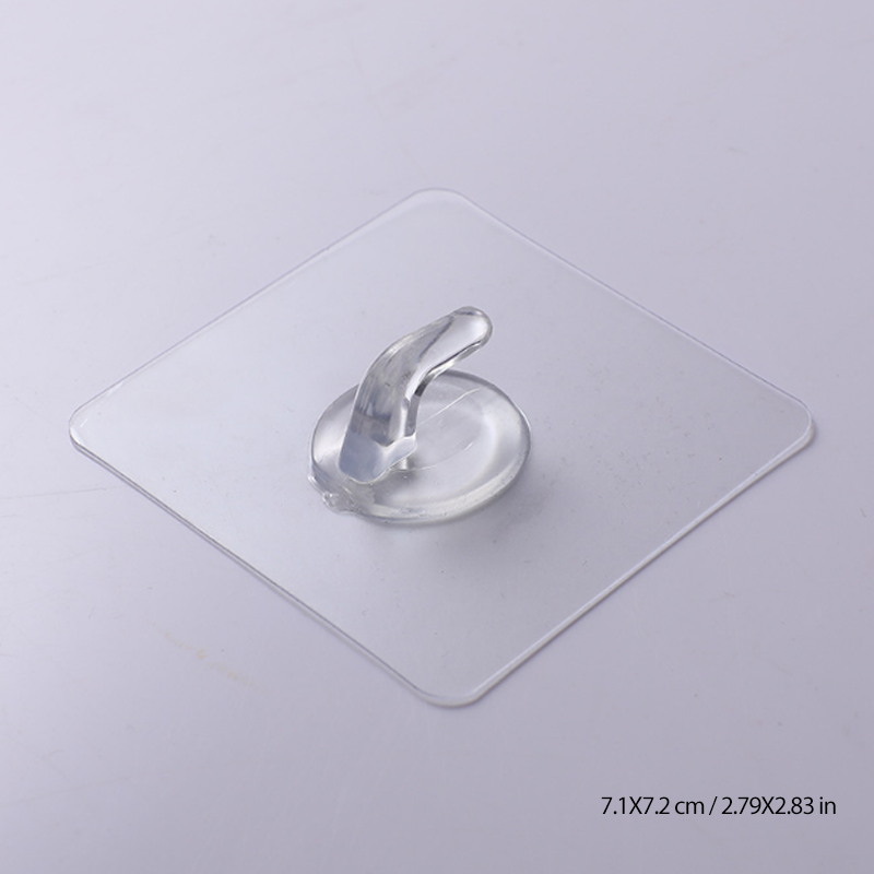 Transparent Adhesive Hooks – tidesale