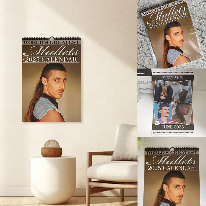 2025 World's Greatest Mullets Calendar – tidesale